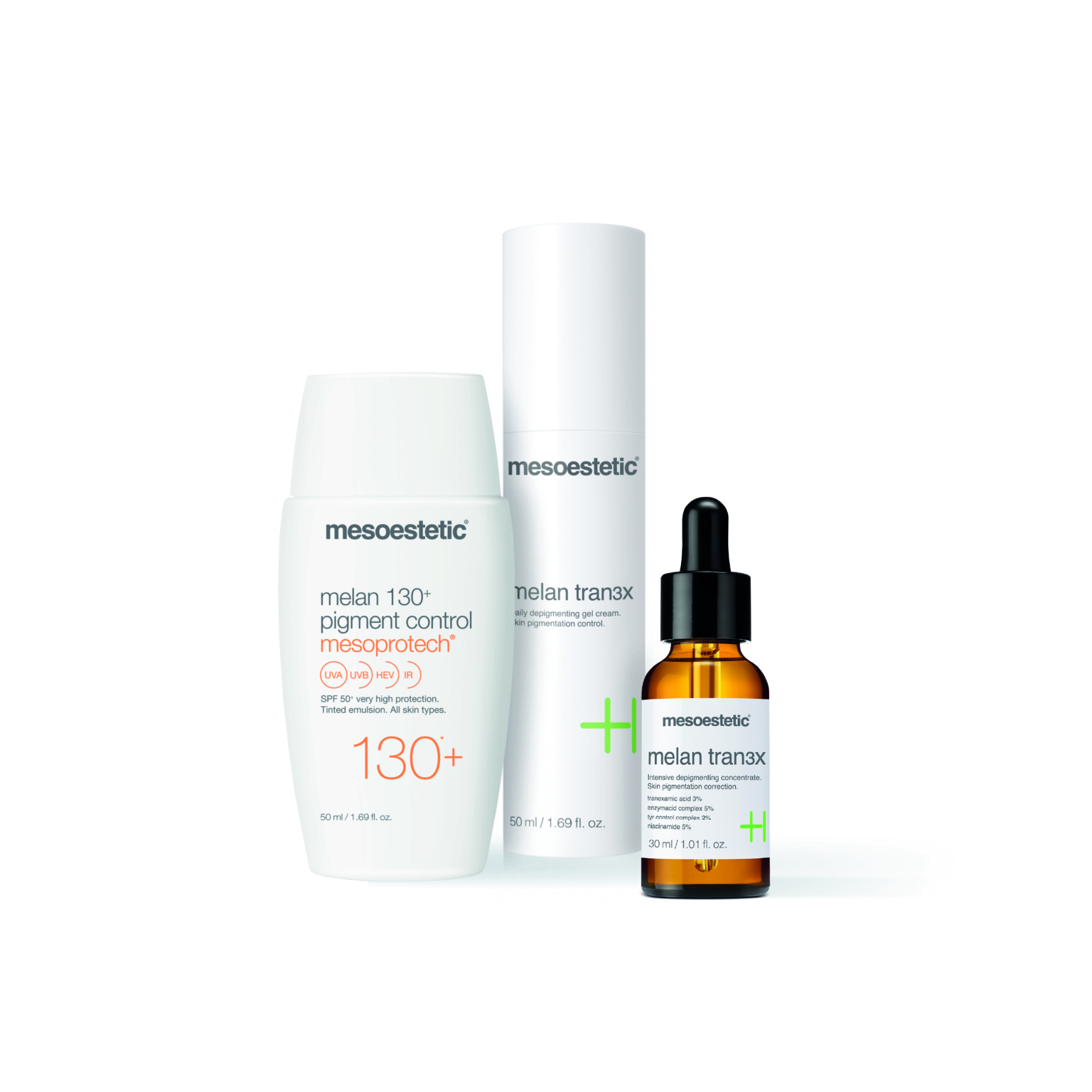 Mesoestetic Melan tran3x kit - Dr Nerina Wilkinson + Associates